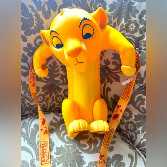 Disney | Other | Simba Souvenir Popcorn Bucket From Animal Kingdom Lion ...